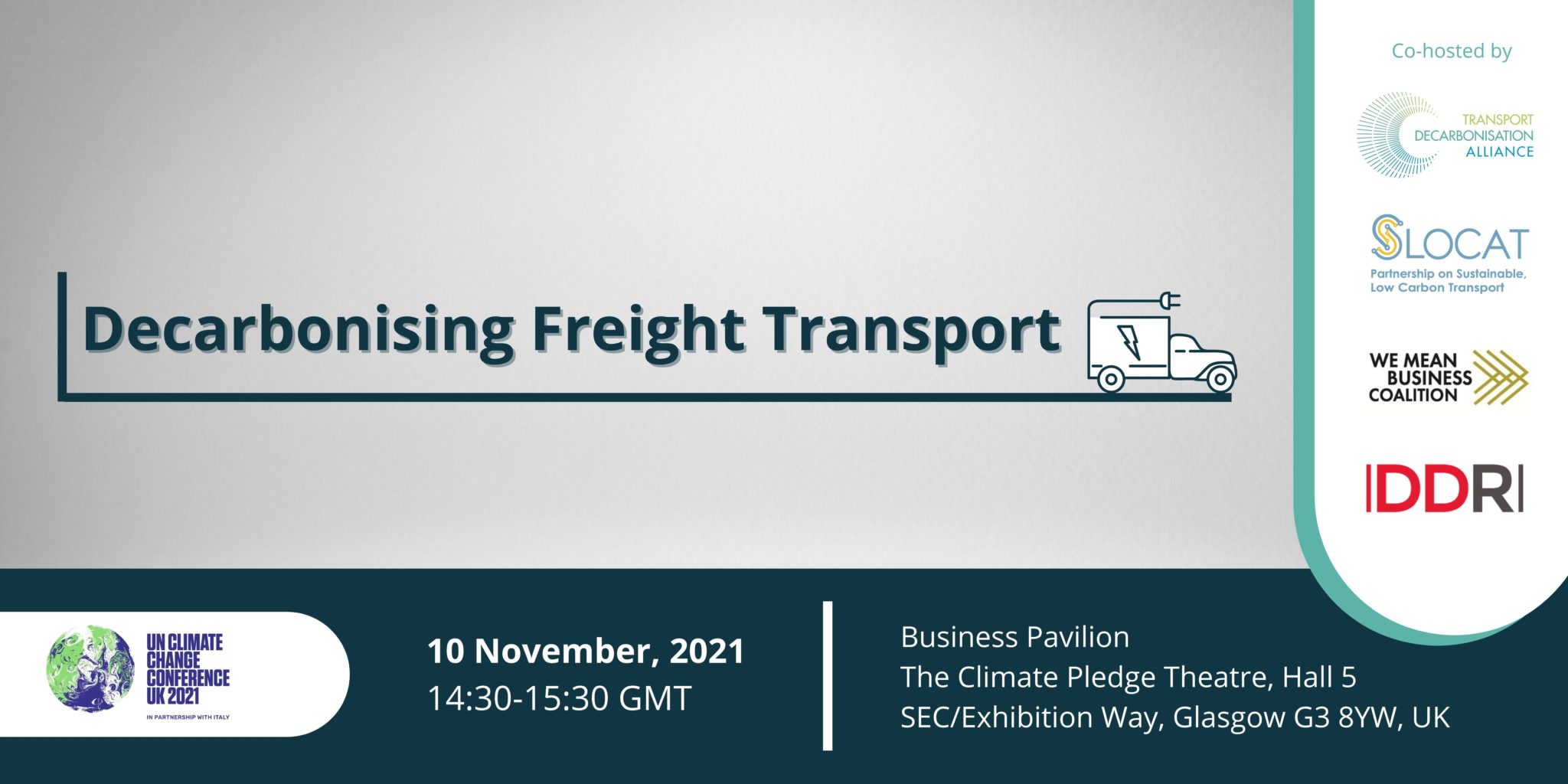 Decarbonising Freight Transport