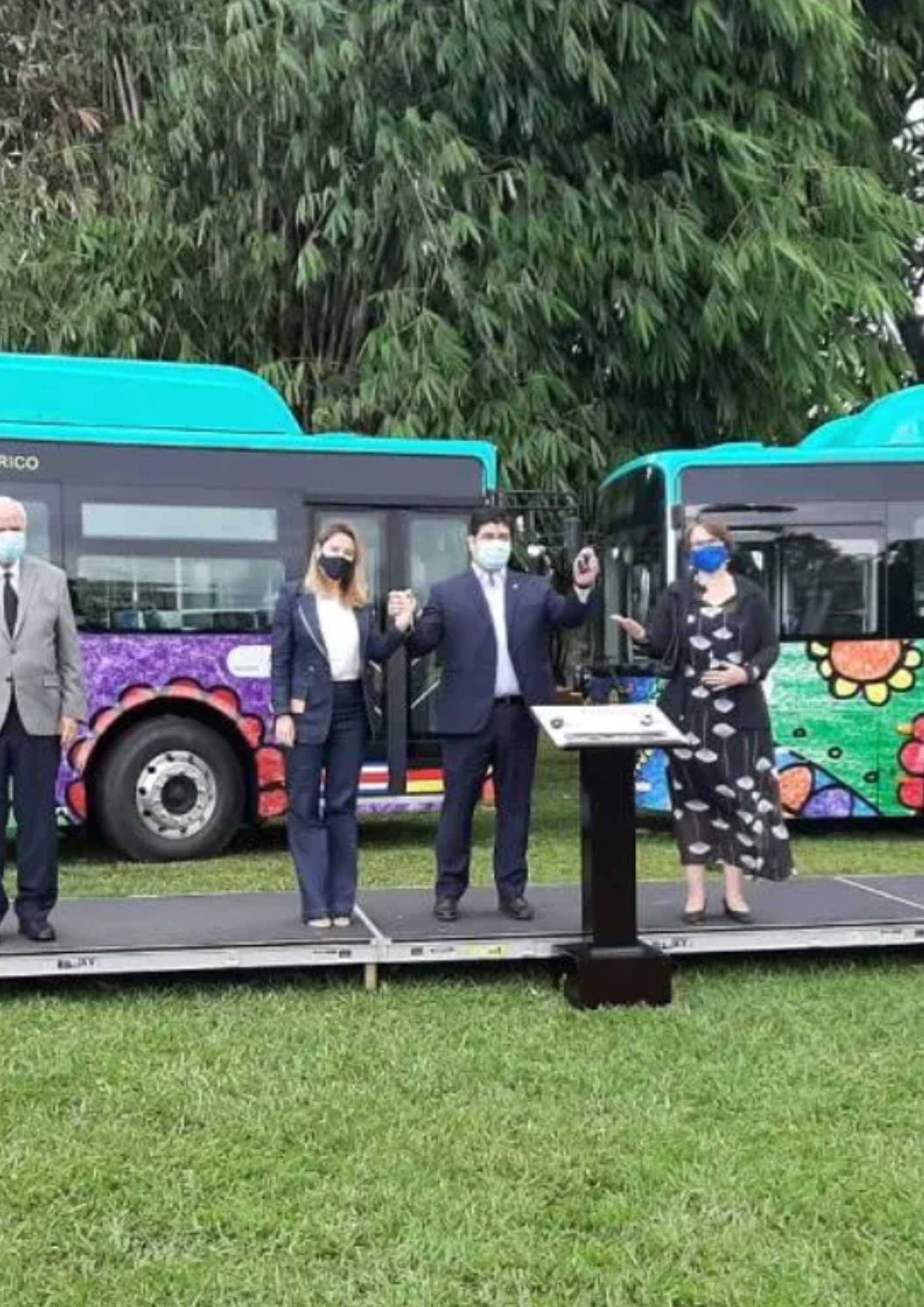 Electric buses part of Costa Rica’s decarbonisation plan